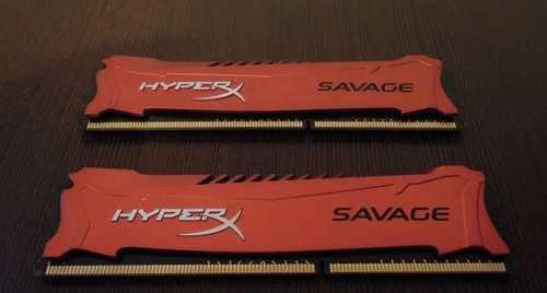 Kingston HyperX Savage /8GB (2x4GB) /DDR3 1600MHz