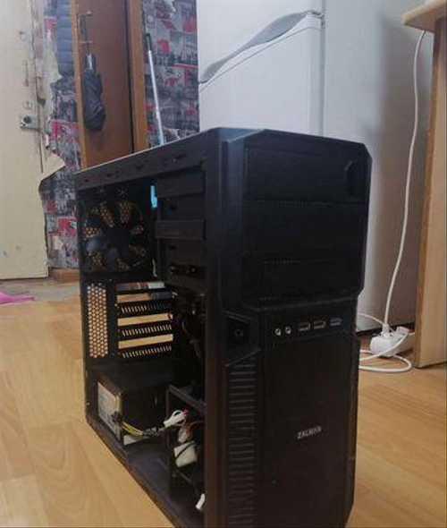 Корпус Zalman Z1 + бп thermaltake