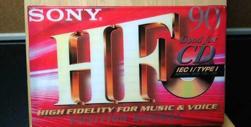 Аудио кассета Sony HF 90