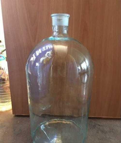 Бутыль 20 литров стеклянная