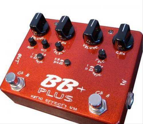 Xotic BB+ plus overdrive