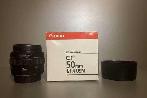 Canon 50mm f/1.4 USM