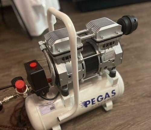 Бесшумный компрессор pegas PG-601 (безмасляный)