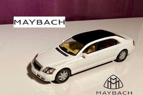 Редкая коллекционная модель Maybach 62 1:43