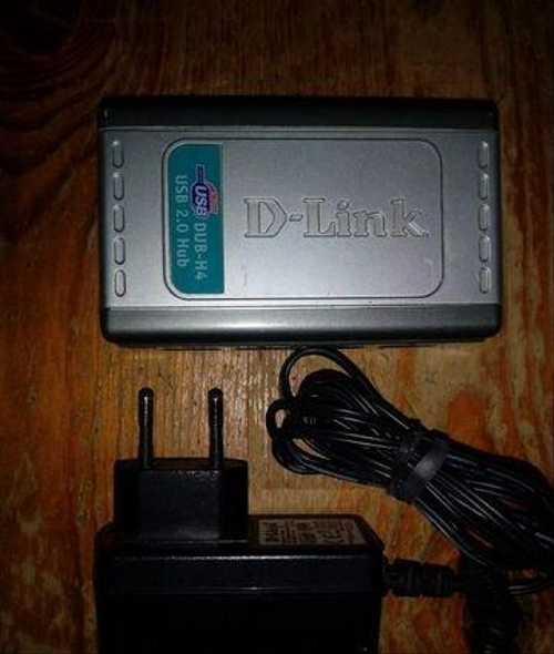 USB хаб концентратор D-link Dub H-4