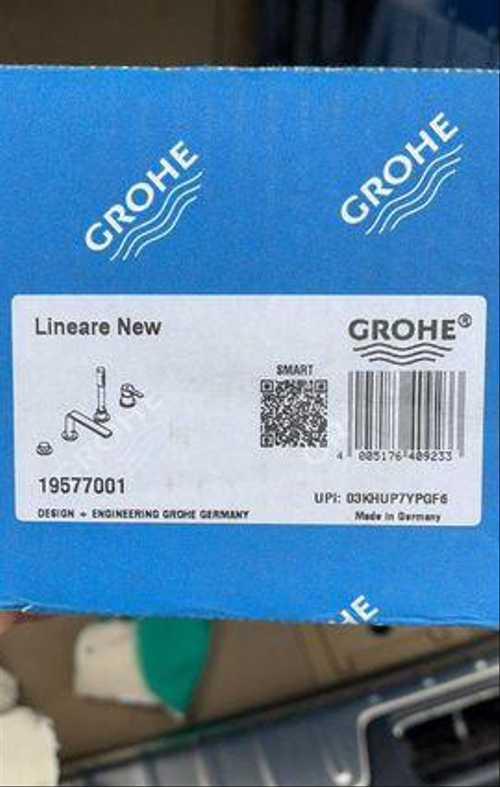 Grohe 19577001 Lineare Смеситель на борт ванны