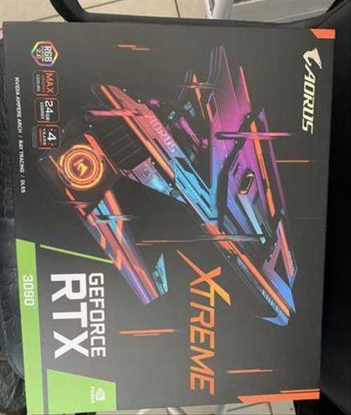 Видеокарта RTX 3090 Gigabyte Aurus Extreme