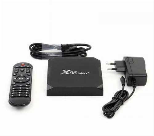TV Box X96MAX+, 4G/64G, S905X3, 8K, 2.4G/5.8G