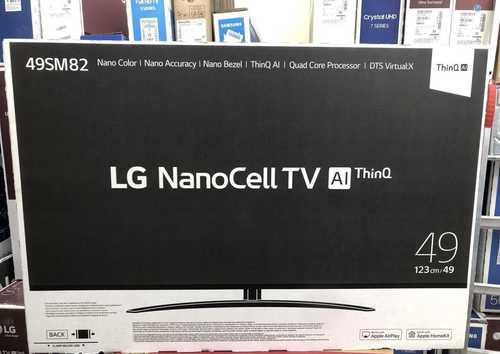 Телевизор LG 49SM8200PLA NanoCell 49" (2019) Black