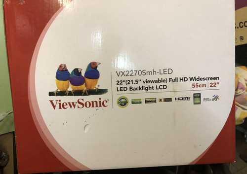 Монитор ViewSonic VX2270SMH-LED