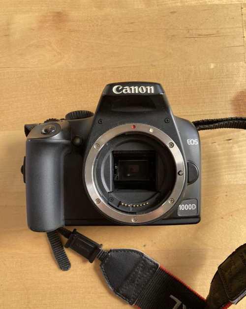 Зеркальный фотоаппарат Canon 1000d body