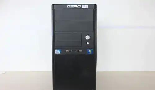 Корпус microatx depo (1x92mm / черный)