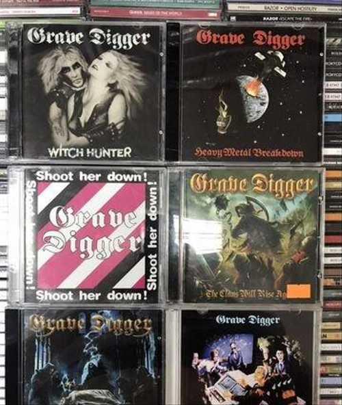 Музыкальные cd диски Grave Digger