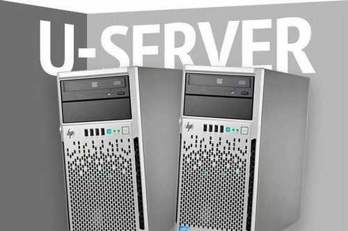 Сервер HP ML310e Gen8 4LFF E3-1240v2 10Gb 1x460W
