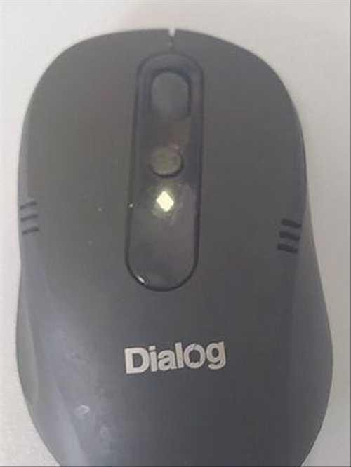 Беспроводная мышь dialog, logitech