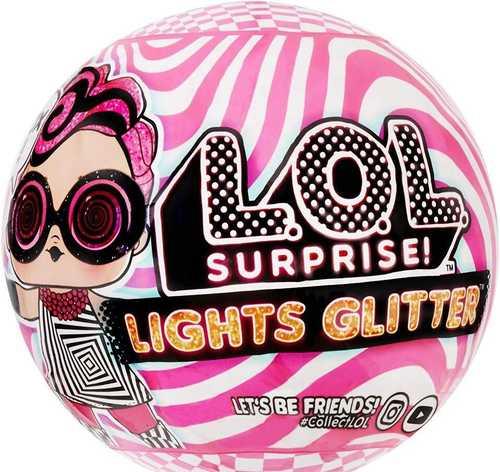 L.O.L. Surprise Lights Glitter Кукла LOL Неон