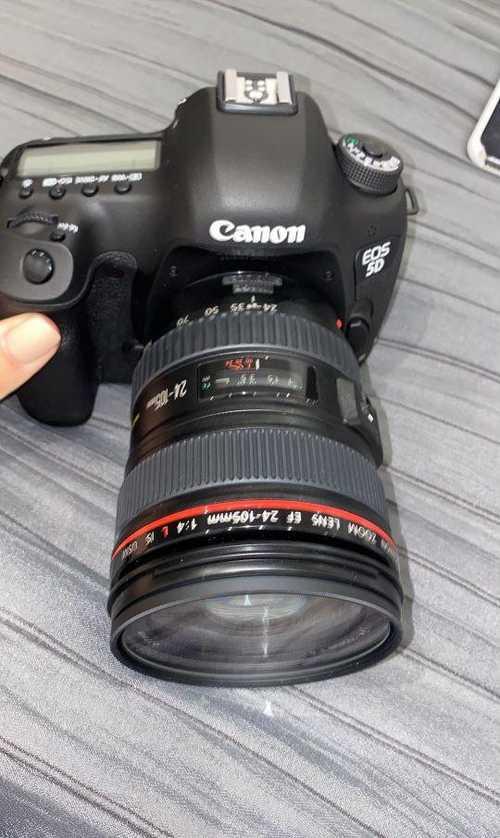 Зеркальный фотоаппарат canon mark EOS5D