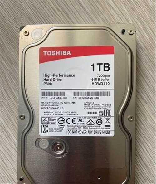 Toshiba hdwd110 жесткий диск