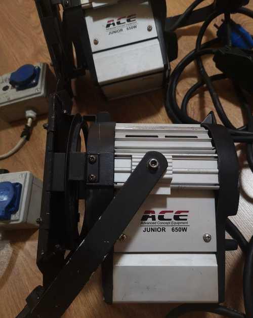 Ace junior 650w студийный свет галогеновый