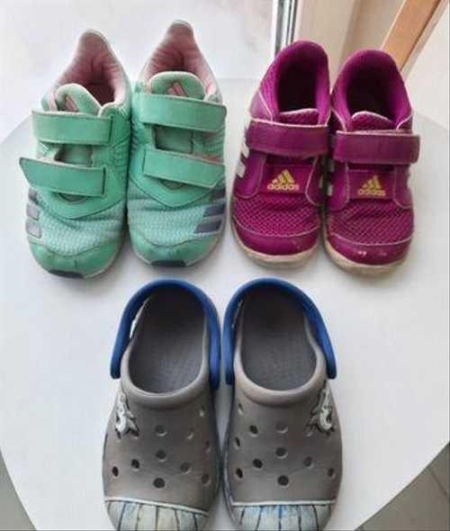 Crocs c8 кроксы оригинал кроссовки adidas 7,5 и 8