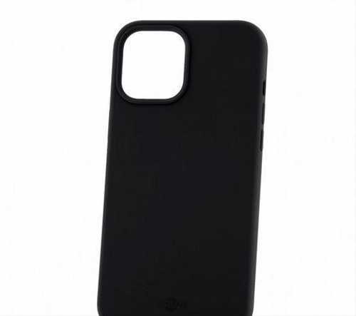Чехол-накладка iP 12 Pro Max Kruche Silicone Magnet Black