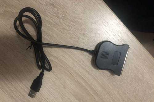 Кабель-адаптер для параллельного принтера, USB 2,0