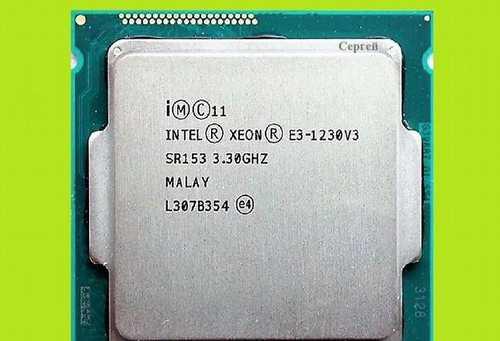 Процессоры Xeon E3 1230 v3 (i7-4770) /LGA 1150