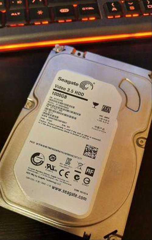 Жёсткий диск Seagate Video 3.5 HDD 1TB