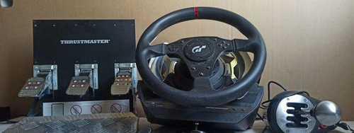 Игровой руль Thrustmaster T500RS + кпп TH8A