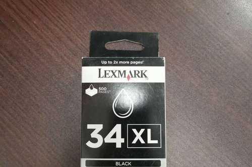 Картридж Lexmark №34XL (18C0034E) (оригинал)