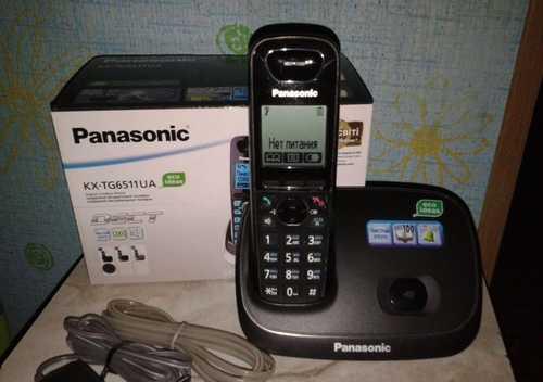 Цифровой беспроводной телефон Panasonic KX-TG6511R
