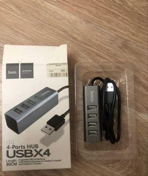 Usb hub USB-концентратор HUB hoco HB1