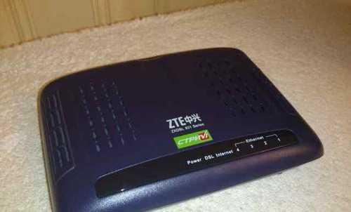 ZTE zxdsl 831 модем adsl-router (DSL, 1xLAN)