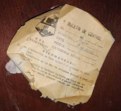 Стол и стулья антиквариат Румыния