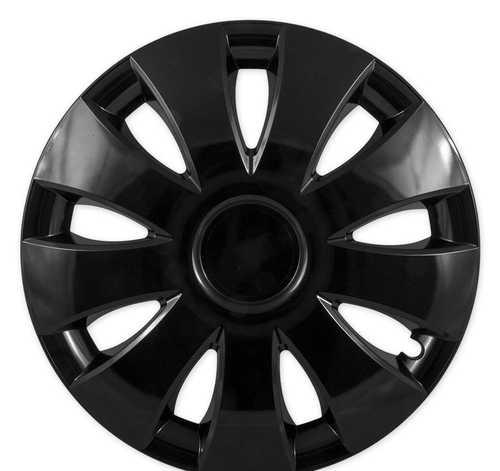 Колпаки колёсные R15 Aura Black 4шт