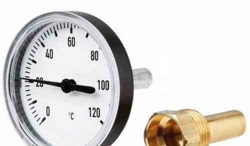 Биметаллический термометр (механический, стрелка)