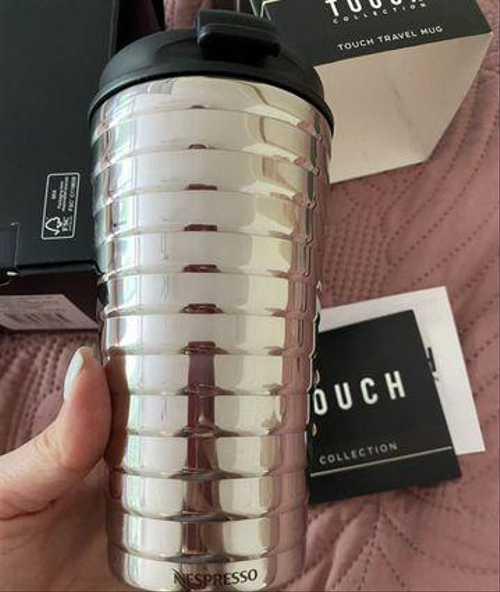 Термостакан Nespresso touch travel mug