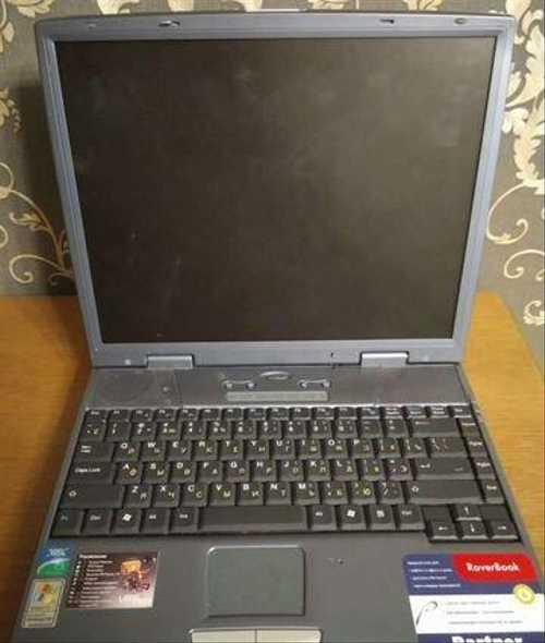 Старый нерабочий ноутбук