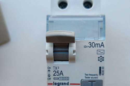 Узо Legrand TX3 25а, 30mA. Новое