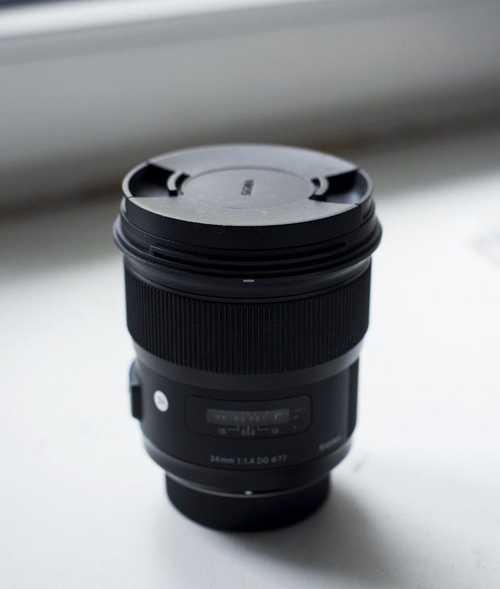 Объектив sigma 24 mm 1.4 ART nikon