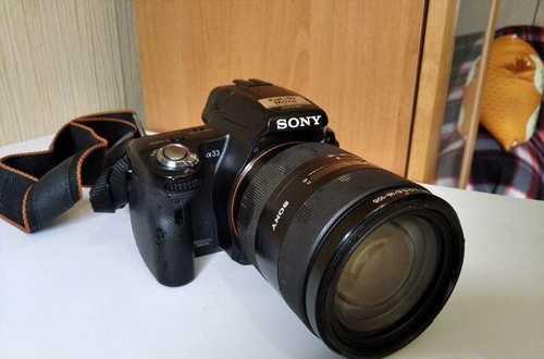 Фотоаппарат Sony alpha 33 + объектив Sony 16-105
