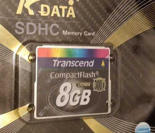 Trancend compact flash 8 gb