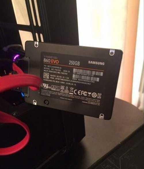 250 гб Внутренний SSD диск Samsung 870 EVO 2.5