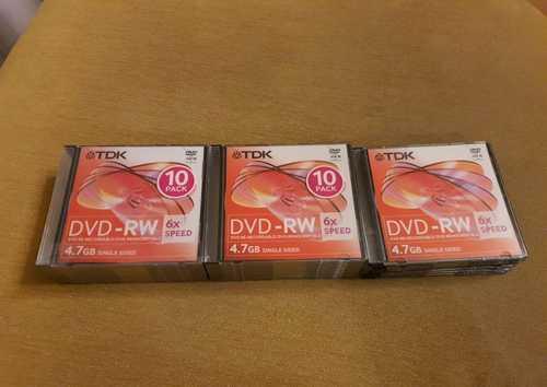 DVD-RW диски TDK