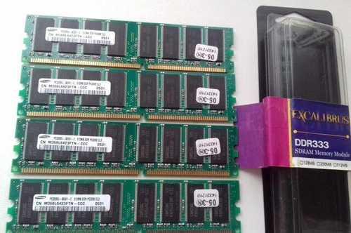 Оперативная память 512Мб-1Гб-2Гб