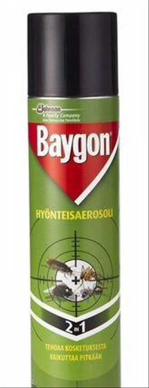 Спрей аэрозоль от насекомых baygon 400 мл