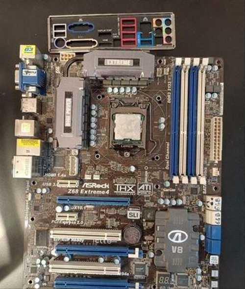 ASRock Z68 Extreme4 Socket LGA1155 3PCI-E