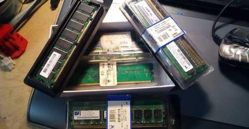 Куча оперативной памяти DDR2 sdram
