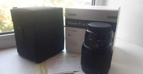 Sigma 85mm f/1.4 DG HSM Art Canon EF