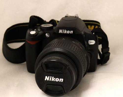 Фотоаппарат Nikon D60 kit 18-55 VR